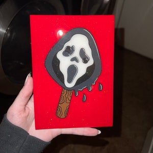 Ghost Popsicle Painting - Etsy