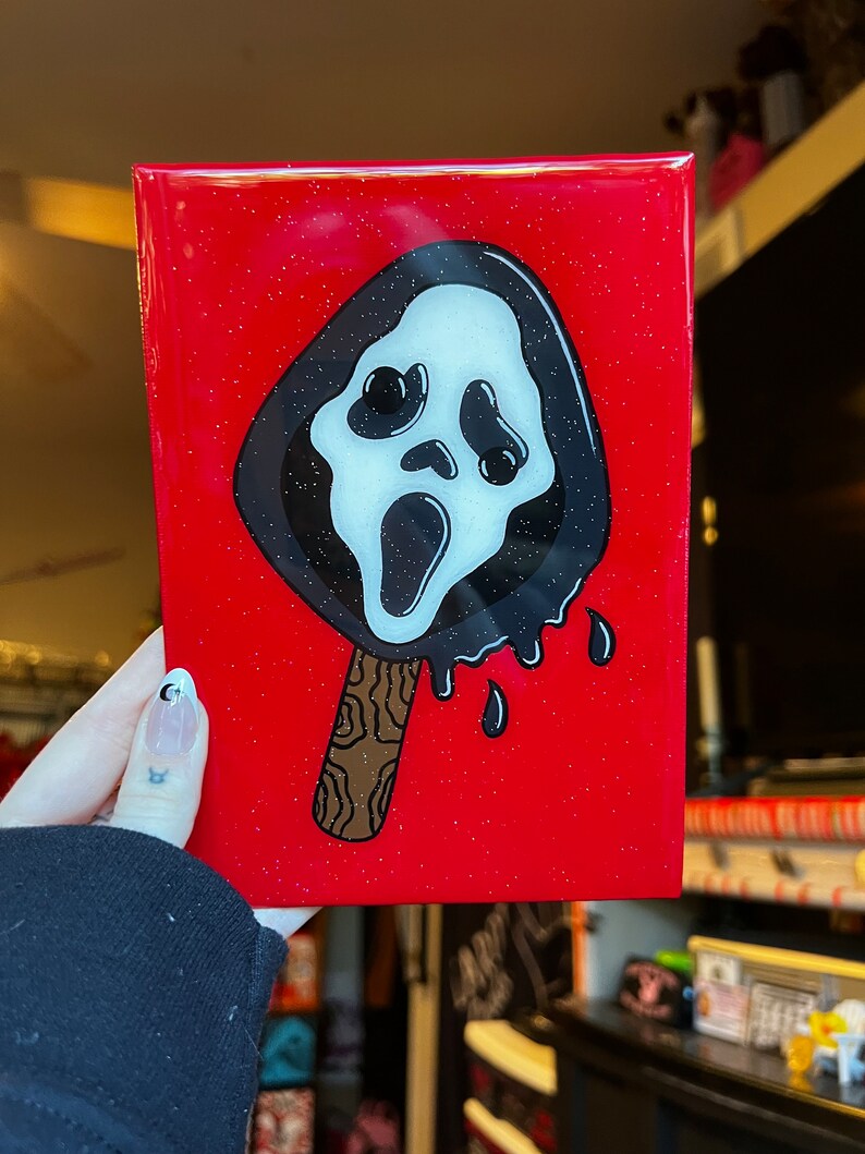 Ghost Popsicle Painting - Etsy