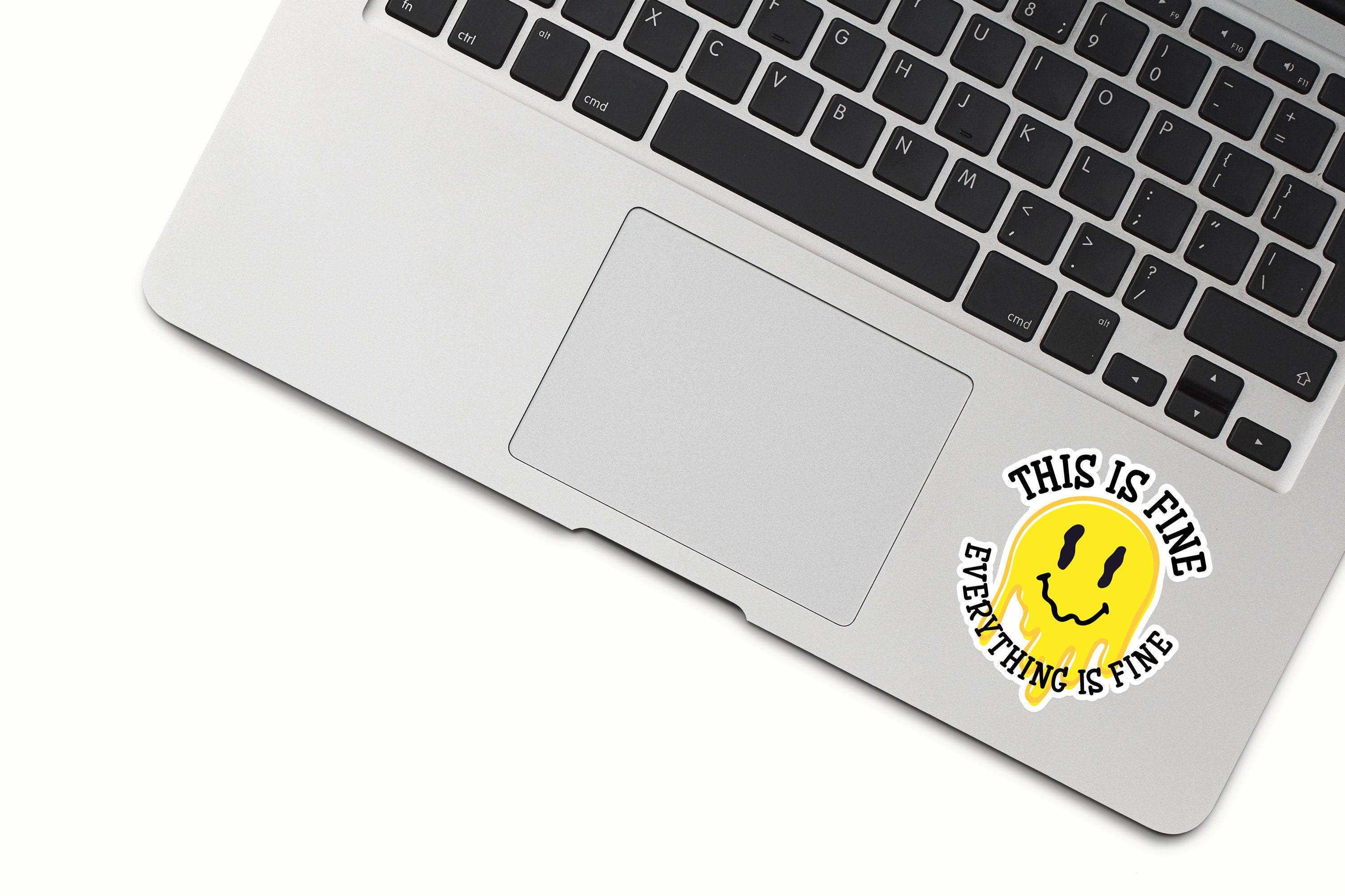 This is Fine Everything is Fine 5 Sizes Sticker , Glossy and Matt ...