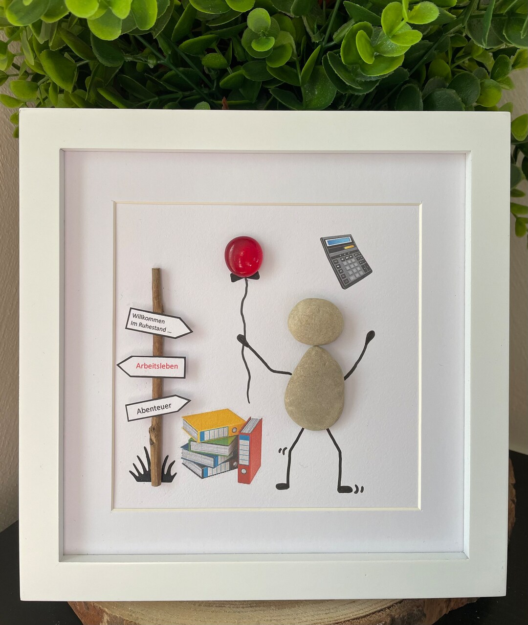 Bild Ruhestand Steinbild Geschenk Freunde RuhestandRente - Etsy.de