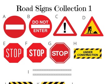 Vinyl Road Signs - Etsy