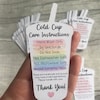 Water Bottle Care Cards, Bottle Care Instructions - Etsy