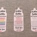 Water Bottle Care Cards, Bottle Care Instructions - Etsy