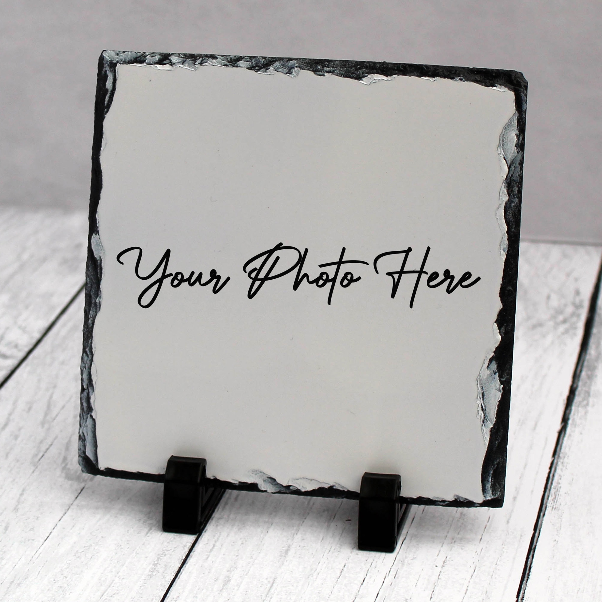 Your Photo Slate Custom Photo Rock Slate Tile Personalised - Etsy UK