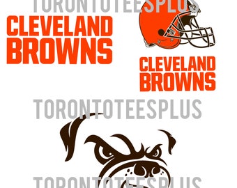 Cleveland browns svg | Etsy