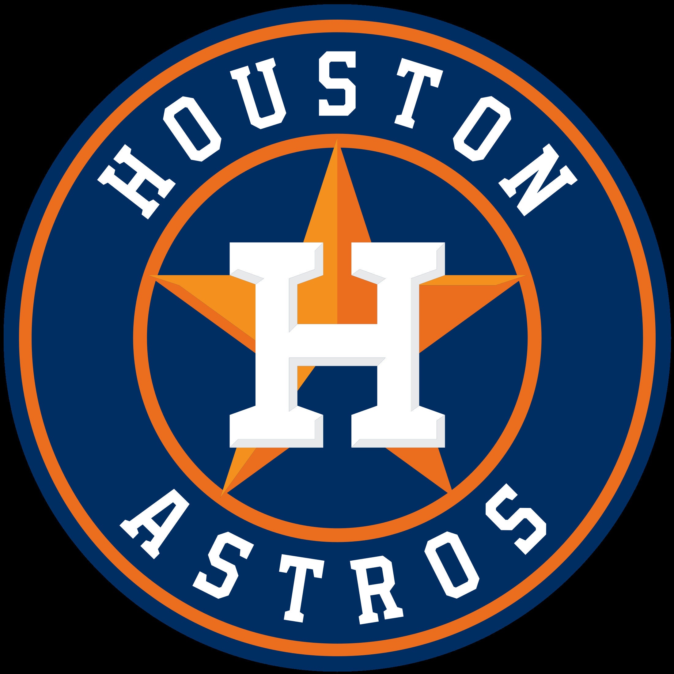 Houston Astros Logo MLB Baseball SVG archivo de corte para | Etsy
