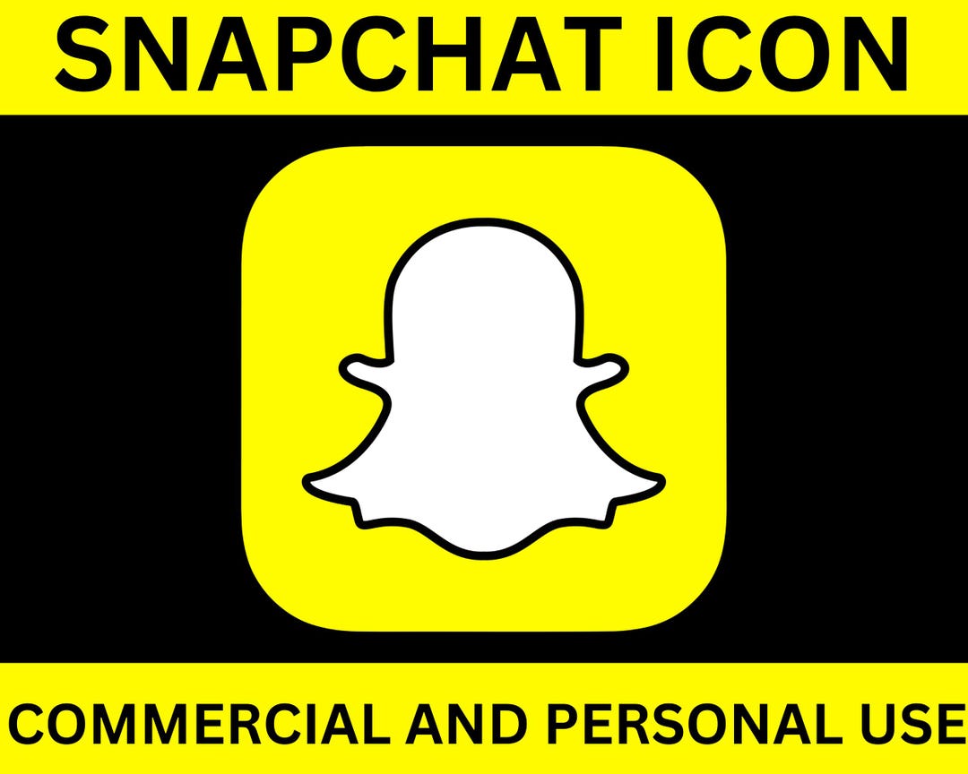 Snapchat Icon SVG, Ghost PNG Clipart, Android Clip Art Instant Download ...