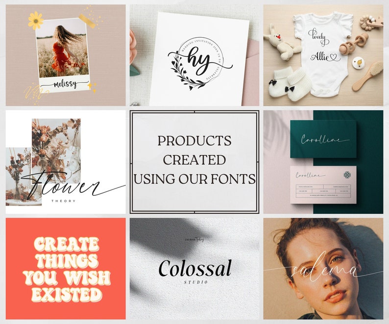 Digital Font Font Download Calligraphy Font Handwritten - Etsy