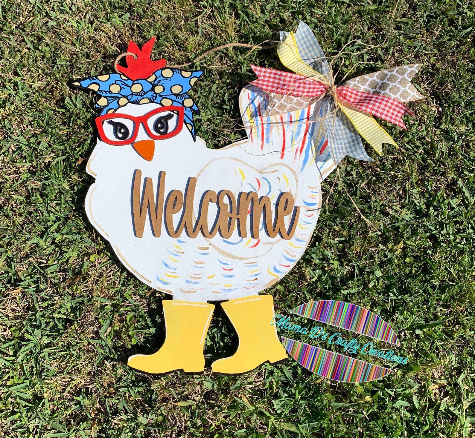 Chicken Door Hanger - Etsy