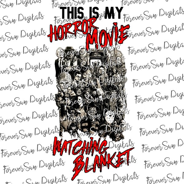 Horror Blanket - Etsy