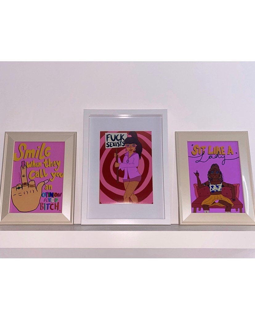 FEMINIST PRINT a5/a4 - Etsy UK