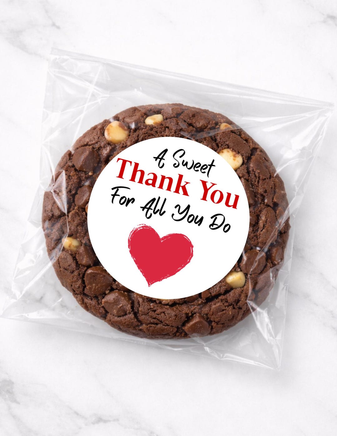 Sweet Thank You for All You Do Sticker - 2" Glossy Treat Bag Label - Etsy