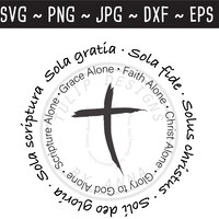 Five Solas PNG Bundle - Etsy