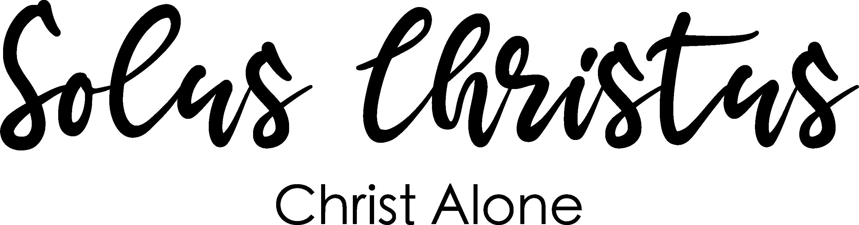 Solus Christus SVG / Five Solas SVG / Reformed SVG / Christian Svg ...