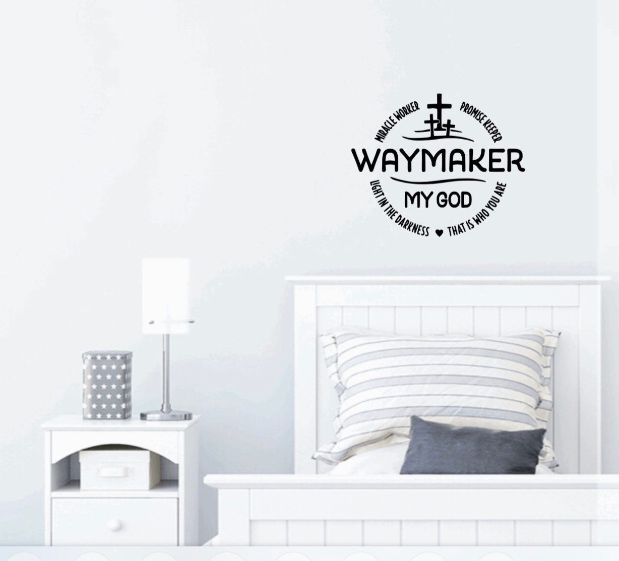 Way Maker Christian Decal Sticker Art Tattoo Way maker | Etsy