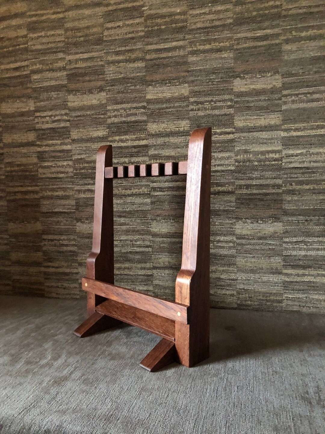 Solid Mahogany Wand Rack. Wand Stand Style No.2 - Etsy