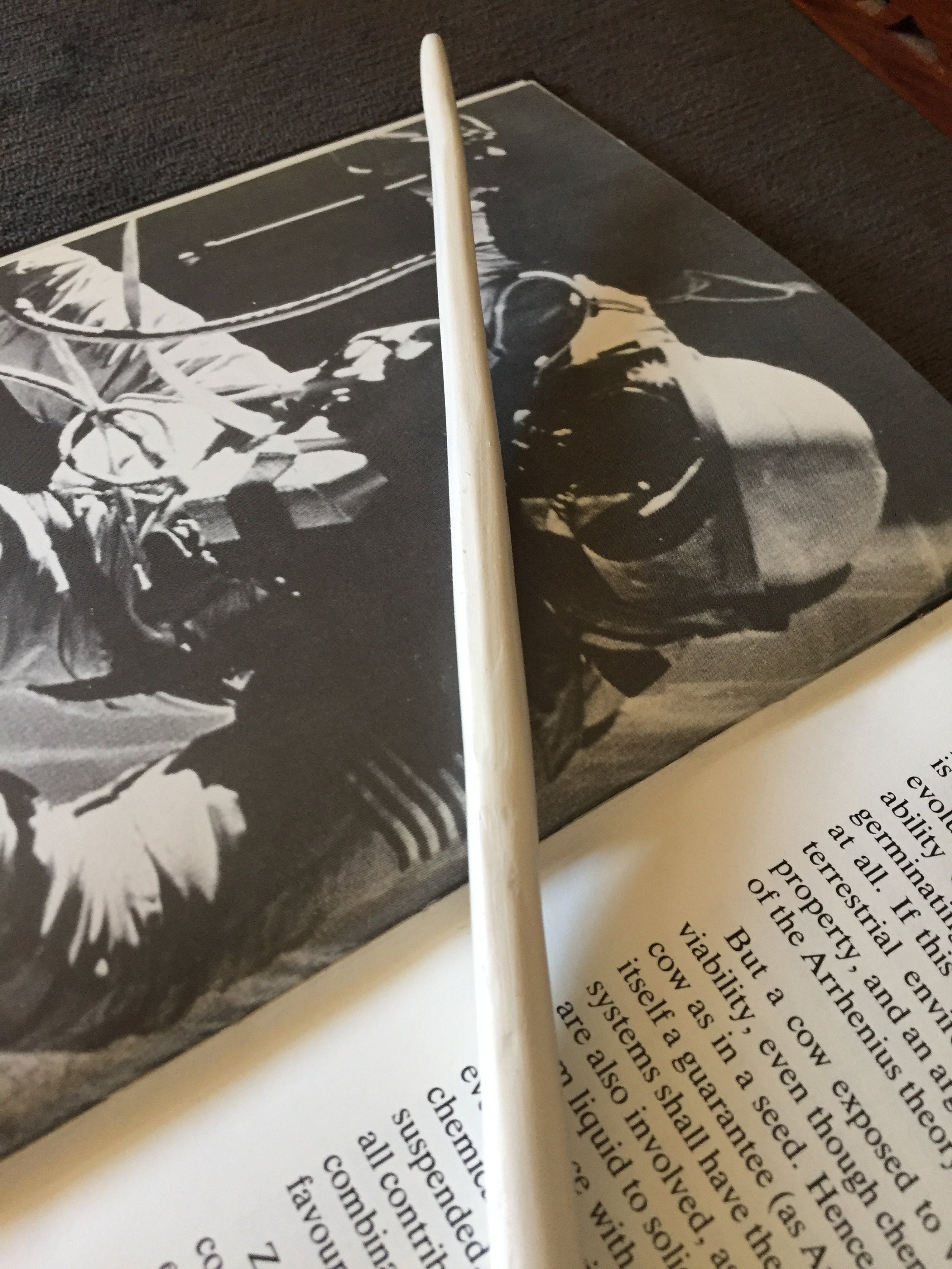 White Witches Wand. Made Of English Rowan Wood. Mother Of - Etsy.de