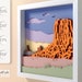 Arizona Landscape Shadow Box SVG Template, Desert 3D SVG Shadowbox, DIY ...
