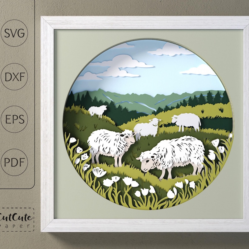 Sheep Shadow - Etsy
