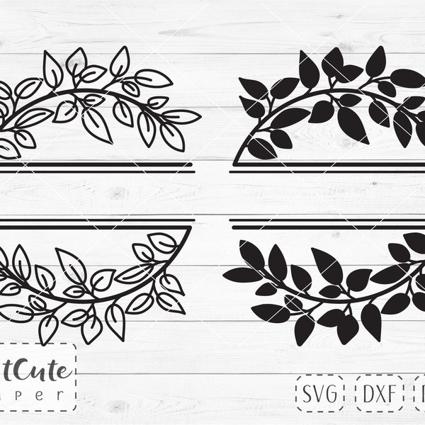 Greenery Laser File Svg - Etsy