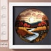 3D Autumn Valley Shadow Box SVG: Layered Fall Landscape (digital ...
