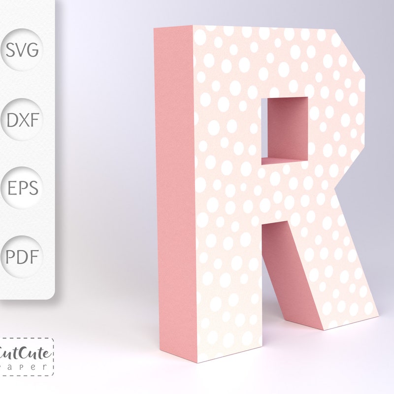 R Svg - Etsy
