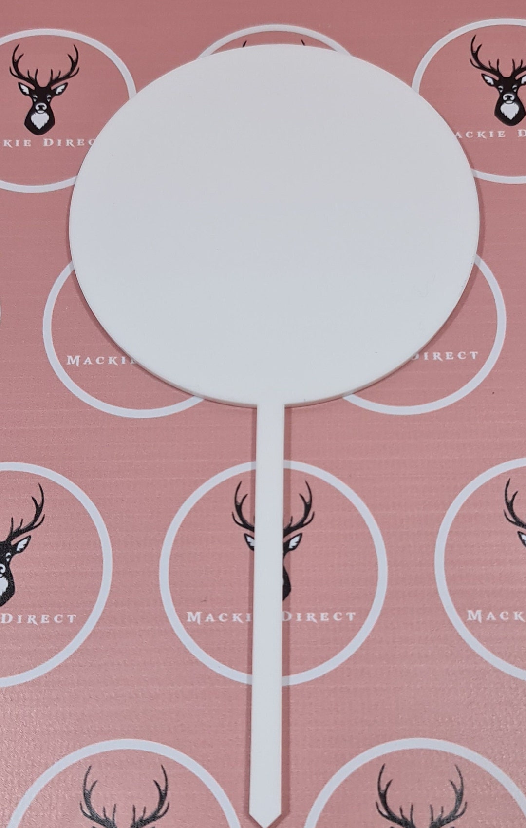 10 X Acrylic Round Cake Topper Blank 3mm Cast Acrylic - Etsy