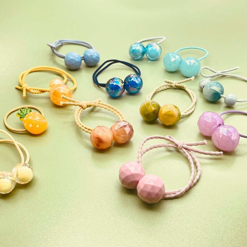 Hair Bobbles - Etsy