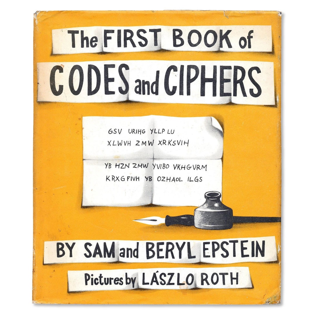The First Book of Codes and Ciphers [1963] - Etsy