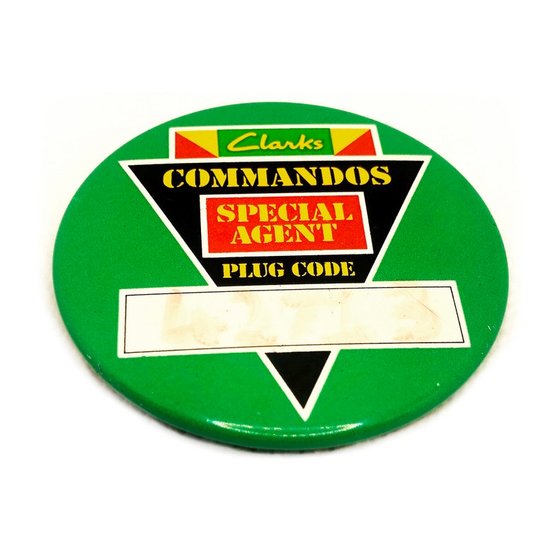 Clarks Commandos Special Agent Badge [1970s] - Etsy