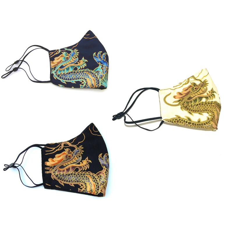 Dragon Face Mask - Etsy