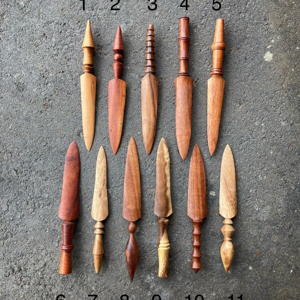 Wooden Letter Openers - Etsy