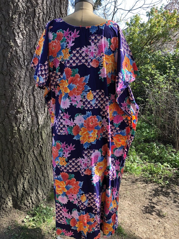 Empress Negroni Purple Maxi Dress MuuMuu - Gem