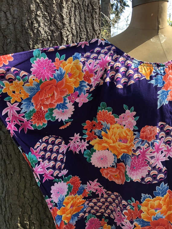 Empress Negroni Purple Maxi Dress MuuMuu - Gem