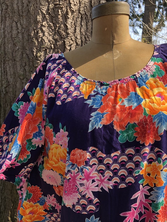 Empress Negroni Purple Maxi Dress MuuMuu - Gem