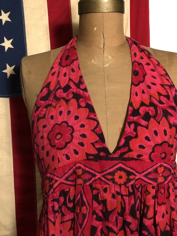 Ultimate Hippy Halter Dress Gilligan's Island Style - Etsy