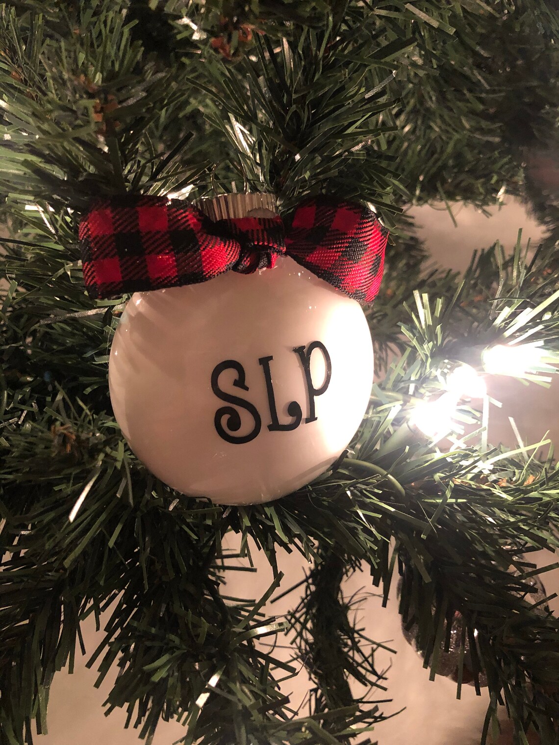 Speech Therapist Christmas Ornament SLP Christmas Gift | Etsy