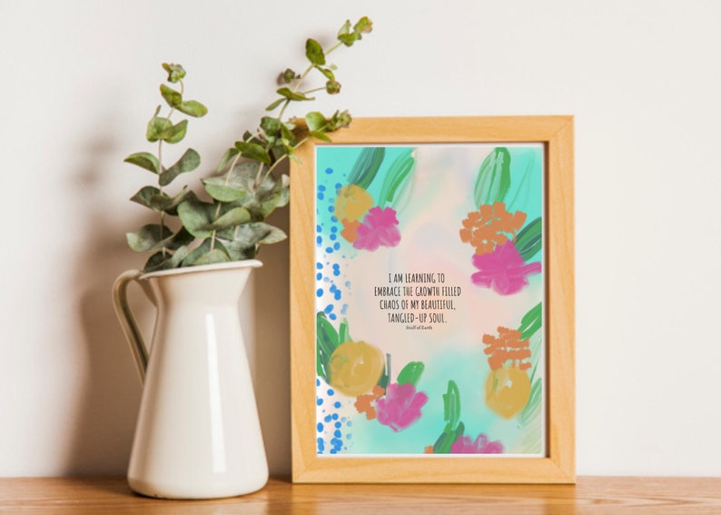 Beautiful Soul Wall Art, Christian Office Decor, Biblical Art ...