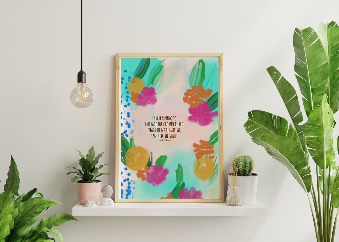 Beautiful Soul Wall Art, Christian Office Decor, Biblical Art ...