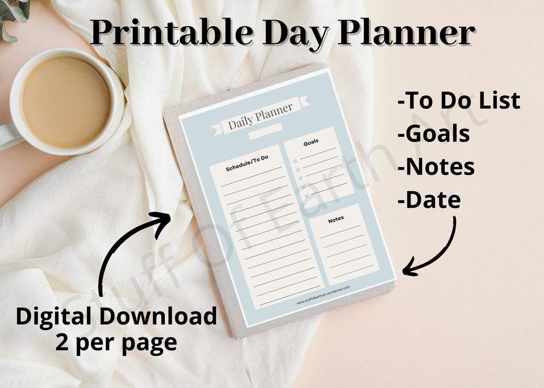 Daily Planner, Mental Health, Self Care, Weekly Planner, to Do List ...
