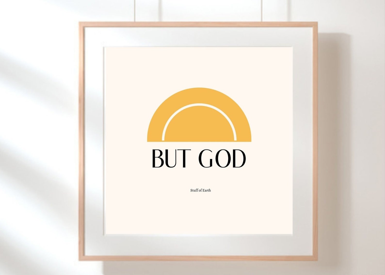 But God, Minimalist Art, Biblical Art, Printable Wall Art, Christian ...