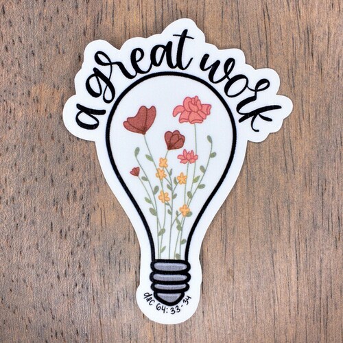 A Great Work 2021 LDS Youth Theme Embroidery Pattern LDS - Etsy