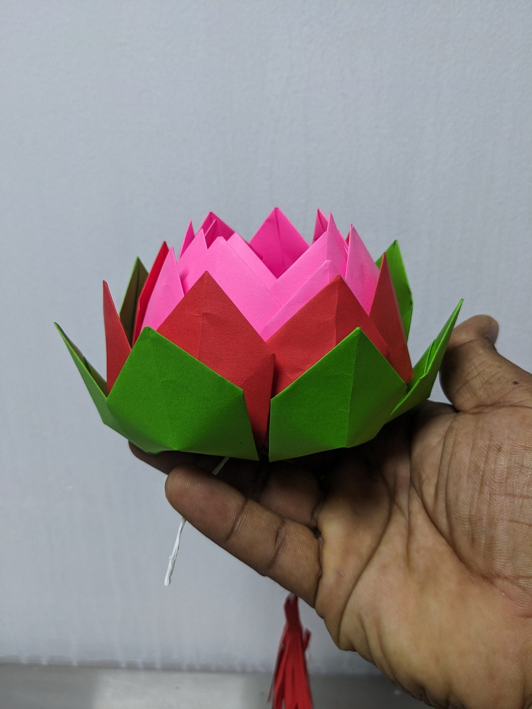Unique Origami Lotus Lantern Ideal for Home Decor & Gifts Handcrafted ...