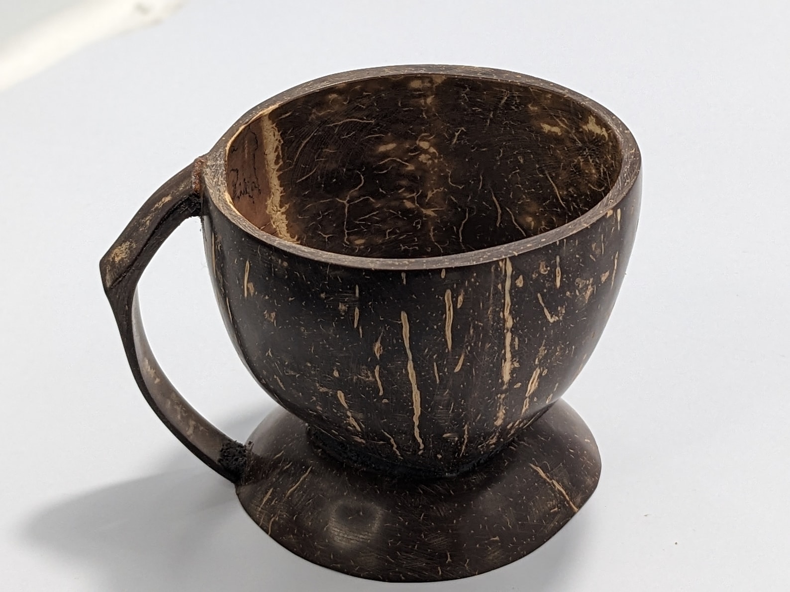 Wood Coffee Cup Coconut Shell Tea Mug Handcraft Party Pot Art - Etsy