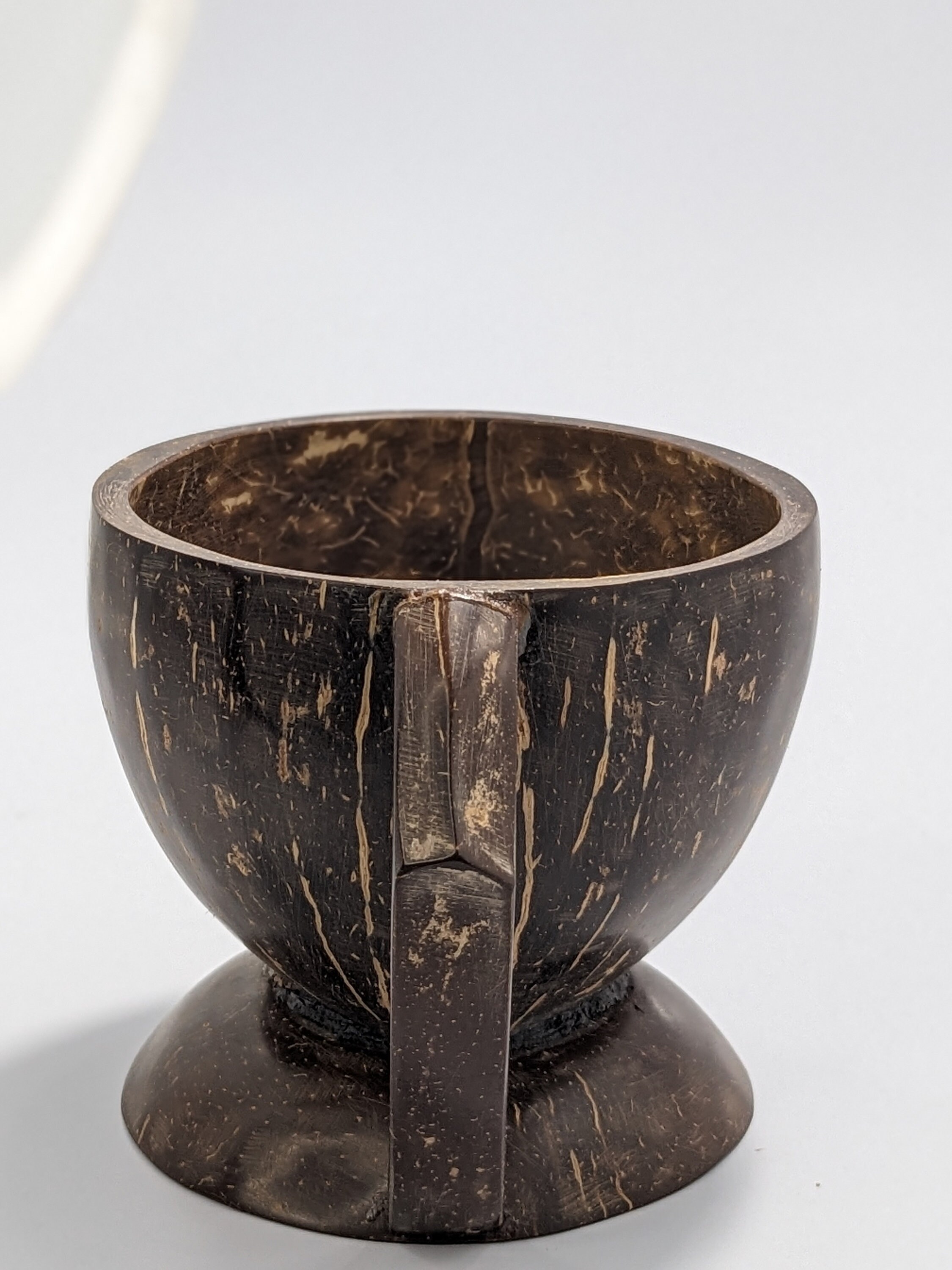 Wood Coffee Cup Coconut Shell Tea Mug Handcraft Party Pot Art - Etsy