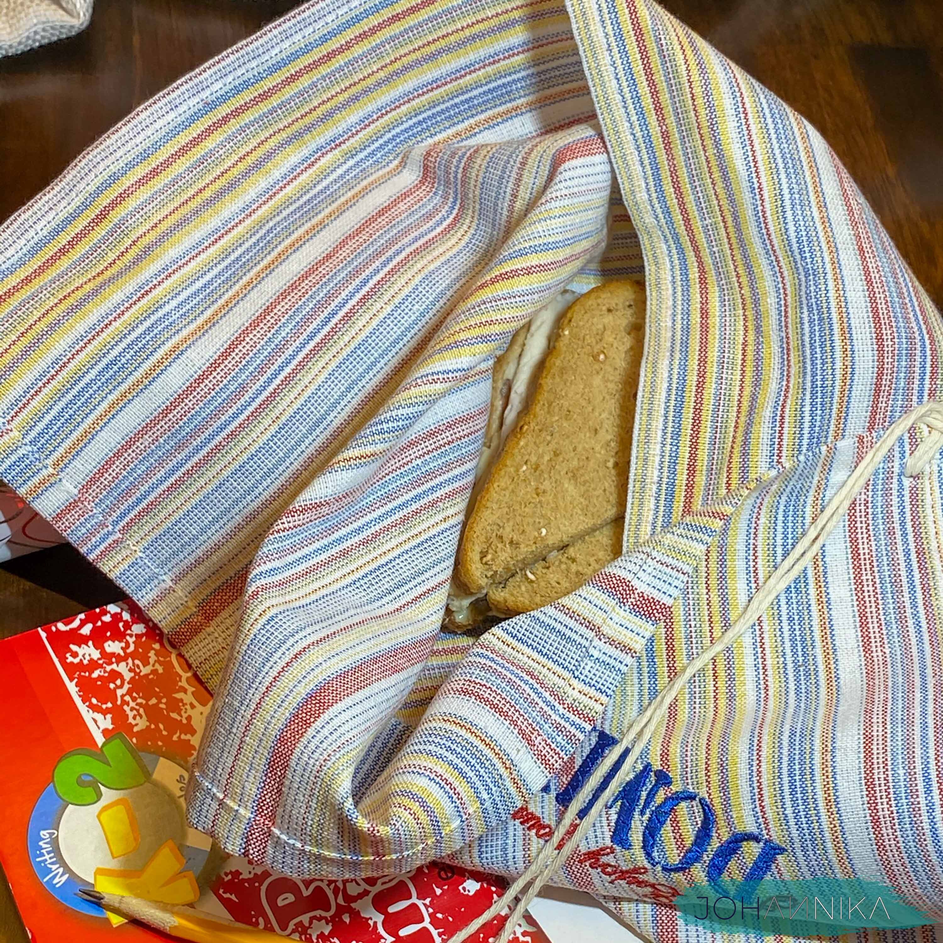 Personalized Sandwich Wrap Reusable Lunch Container With - Etsy Denmark