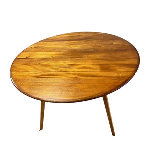 Ercol Vintage Model 384 Drop Leaf Dining Table - Etsy UK