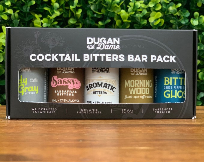 Craft Cocktail Bitters Bar Pack - Etsy