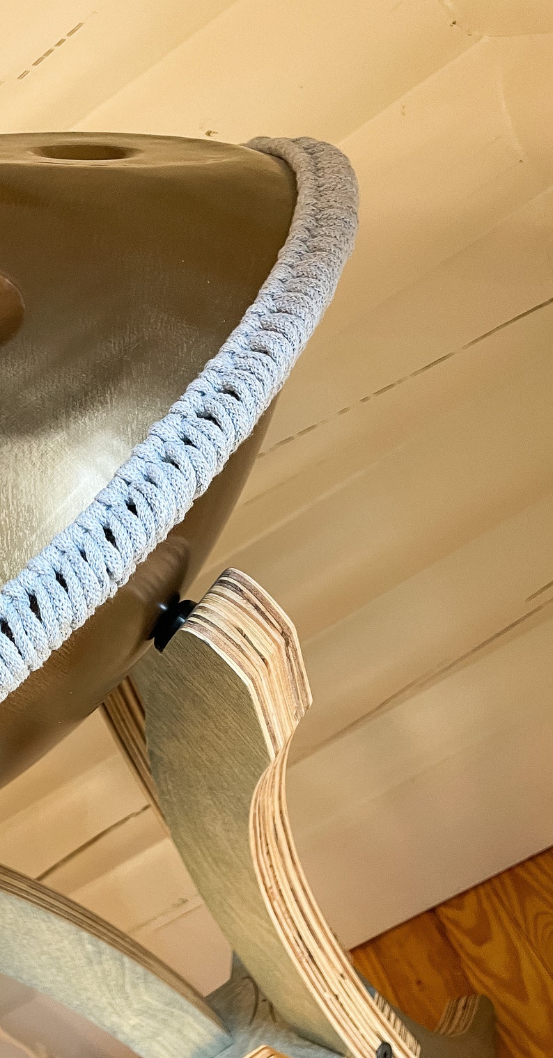 Handpan Rim Braid Handpan Rope Decorative Accessory Steel - Etsy