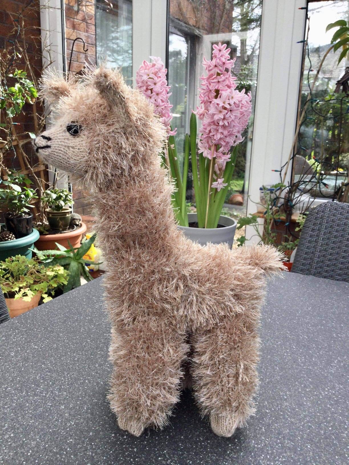 Hand knitted Alpaca Handmade Gift Gift for children | Etsy